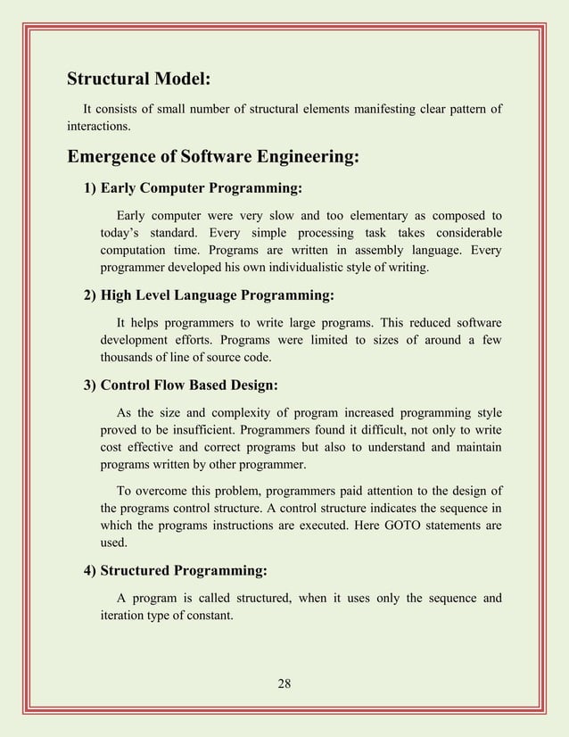 Software engineering study materials | PDF | Operating Systems ...