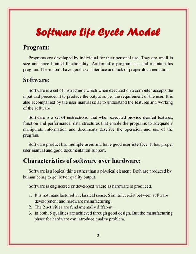 Software engineering study materials | PDF