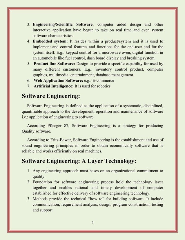 Software engineering study materials | PDF | Operating Systems ...