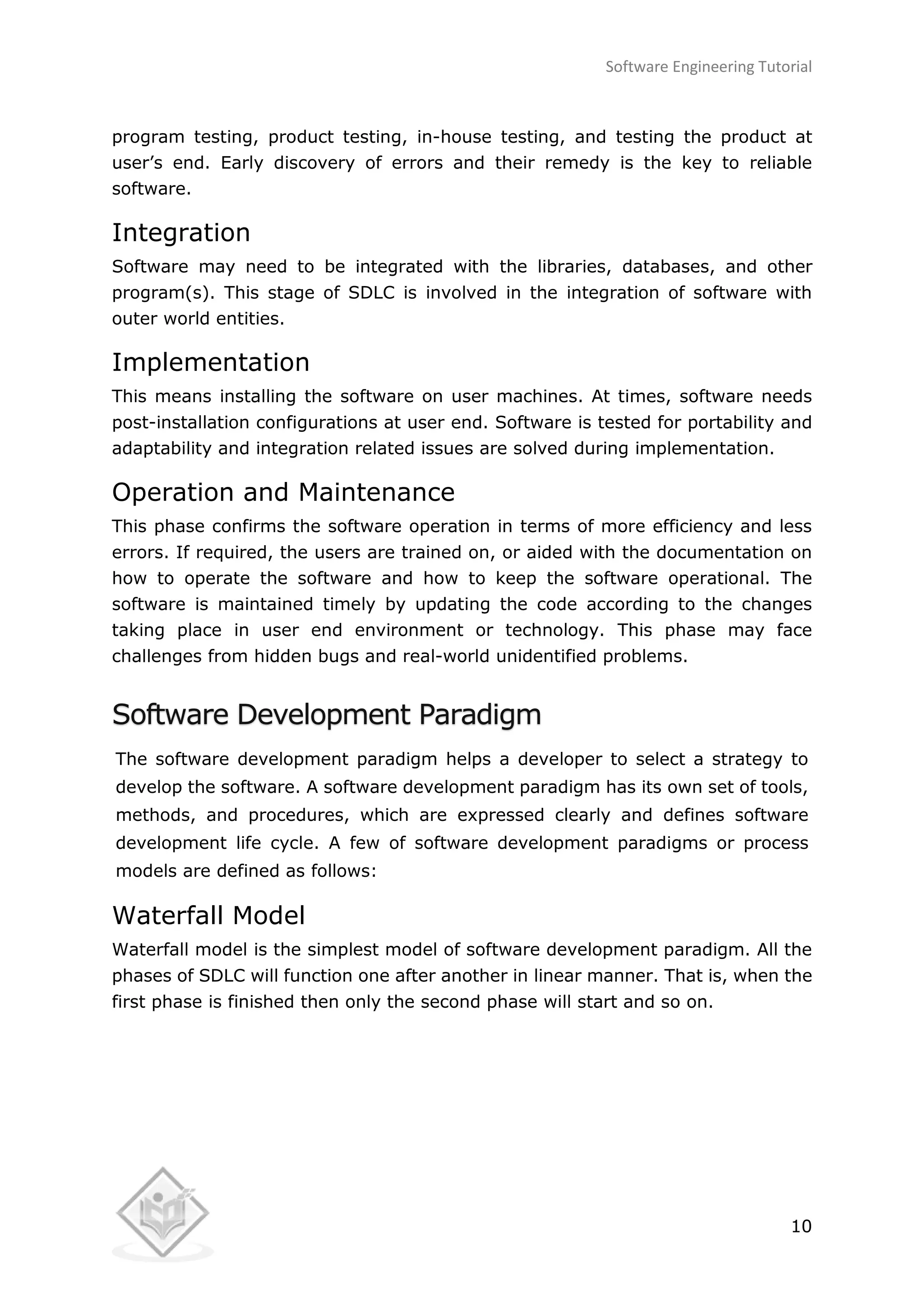 Software Engineering Overview | PDF