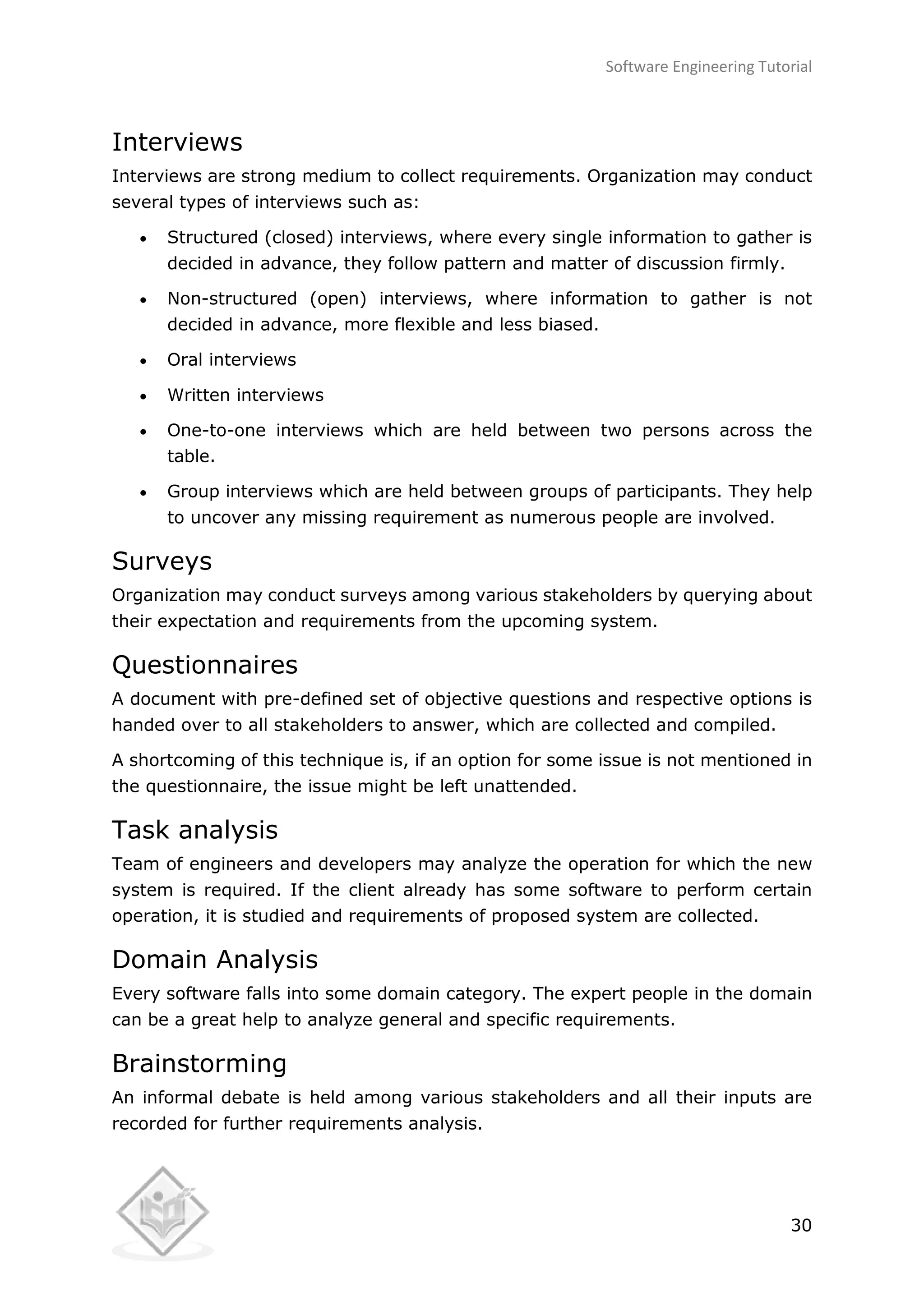 Software Engineering Overview | PDF