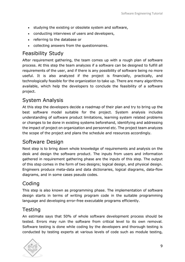 Software Engineering Overview | PDF