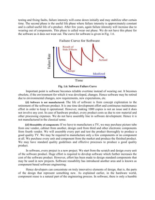 Software engineering unit 1 | DOCX