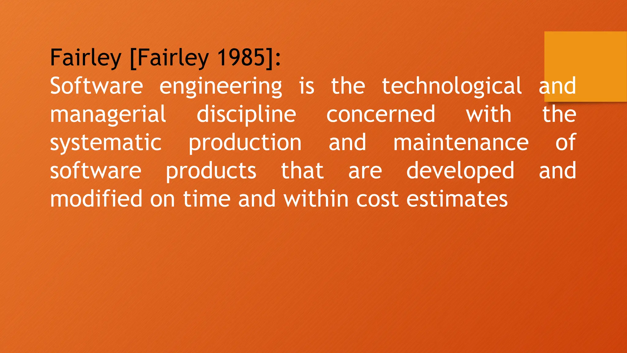 Software Engineering for BCA second year | PPTX