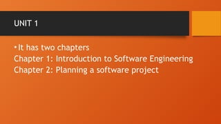 Software Engineering for BCA second year | PPTX
