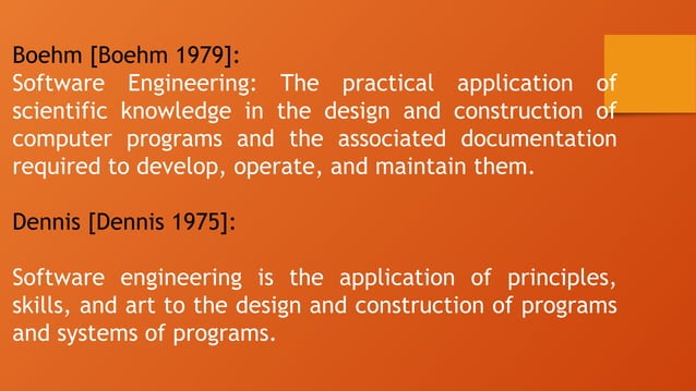 Software Engineering for BCA second year | PPTX