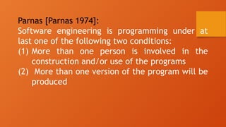 Software Engineering for BCA second year | PPTX