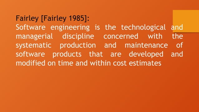 Software Engineering for BCA second year | PPTX