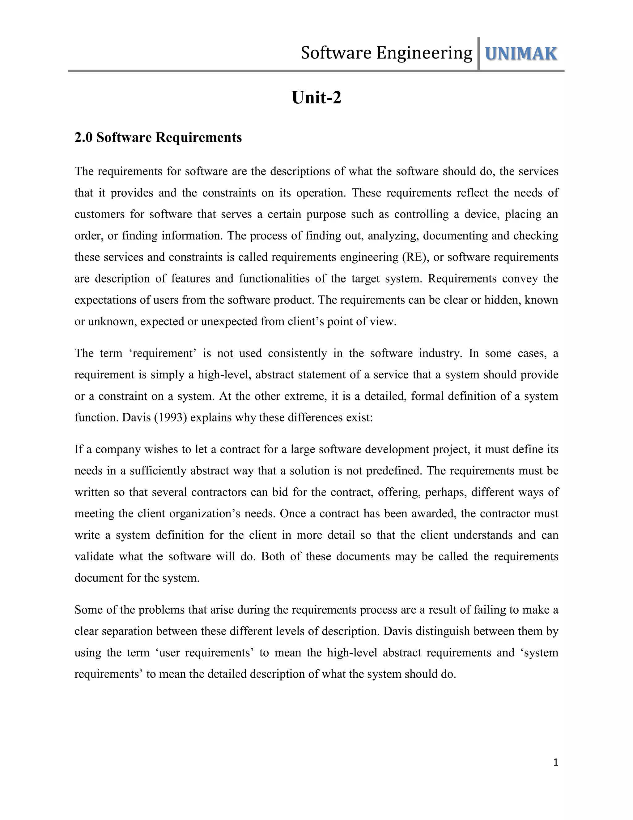 Software Engineering Unit 2 Pdf 2828