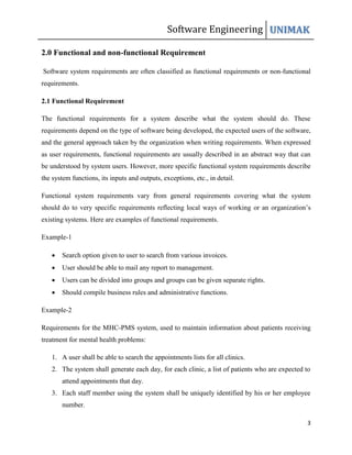 Software engineering Unit-2 | PDF