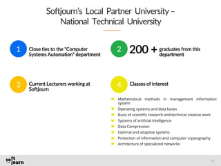 Software engineering with Softjourn | PPT