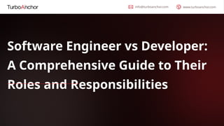 Software Engineer vs Developer_ A Comprehensive Guide to Their Roles ...