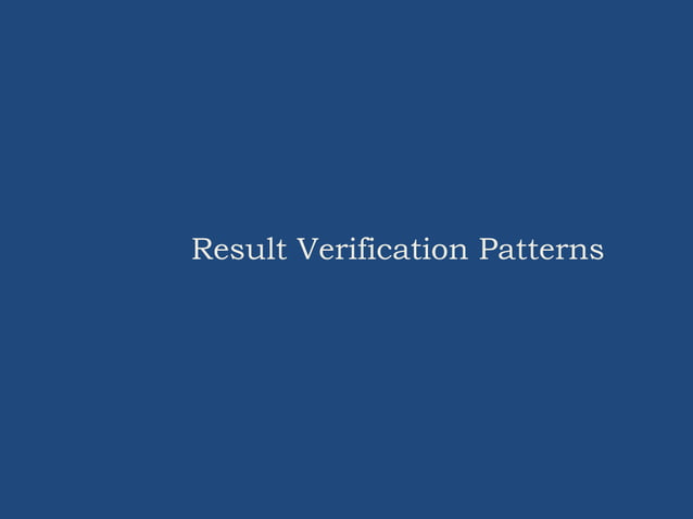 Software Engineering Xunit Testing And Patterns Ppt