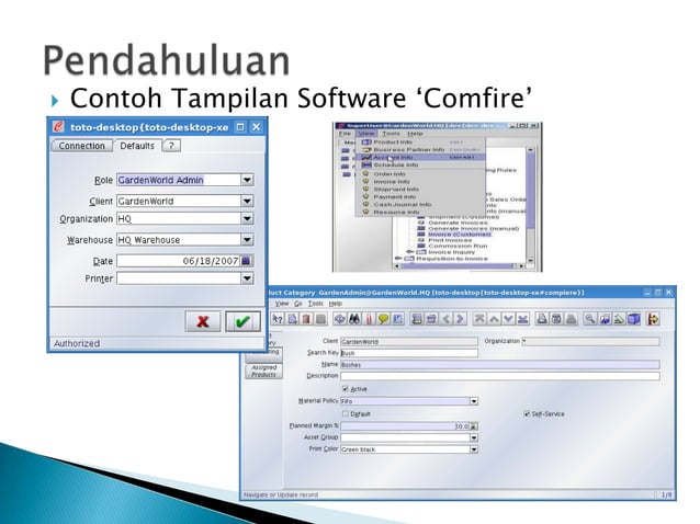 Comfire Software ERP Open SOurce | PPTX