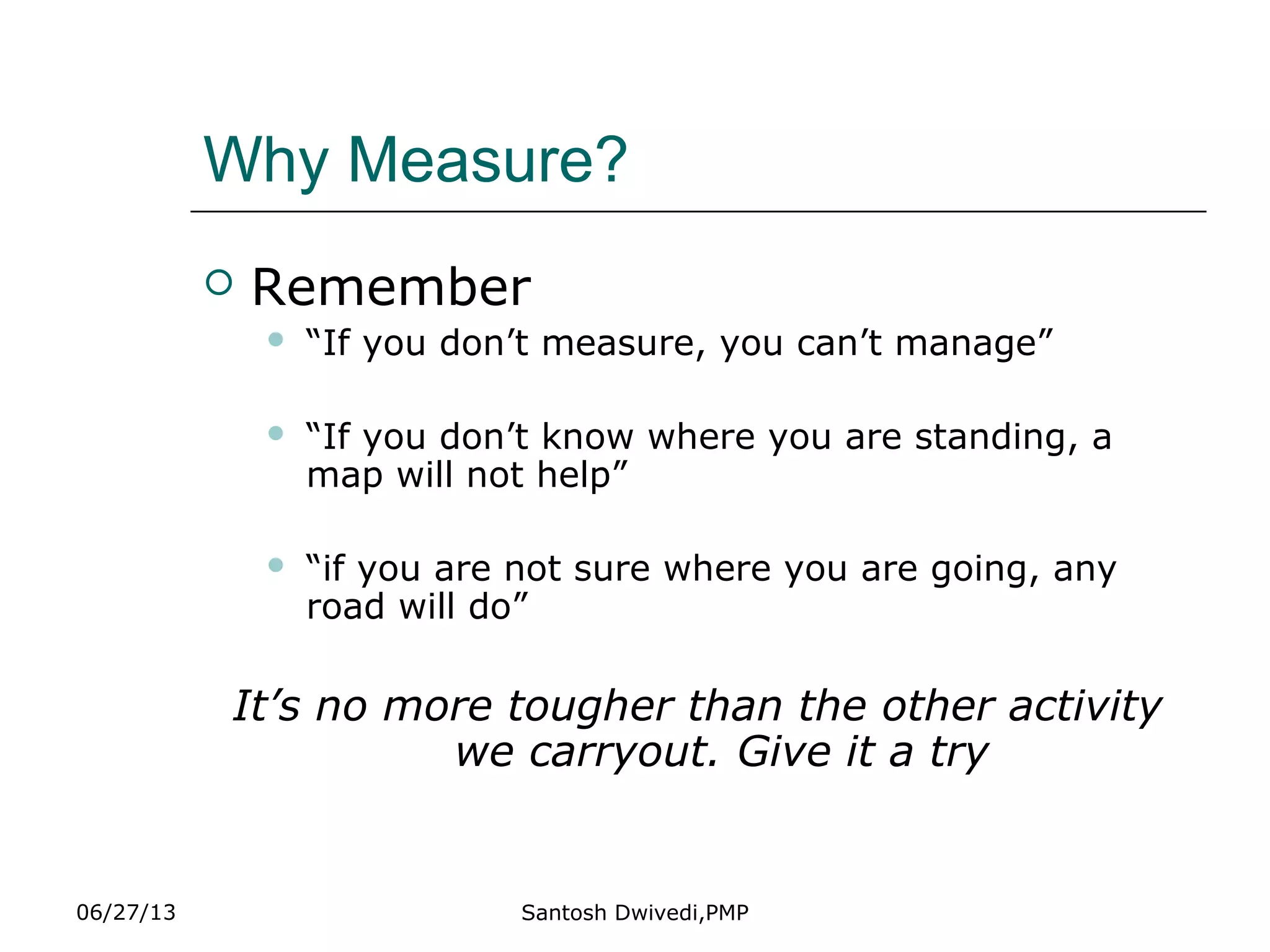 Software estimation and measurement | PPT | Computer Software and Applications | Computing