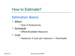 Software estimation and measurement | PPT | Computer Software and Applications | Computing