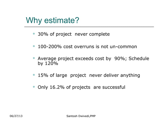 Software estimation and measurement | PPT
