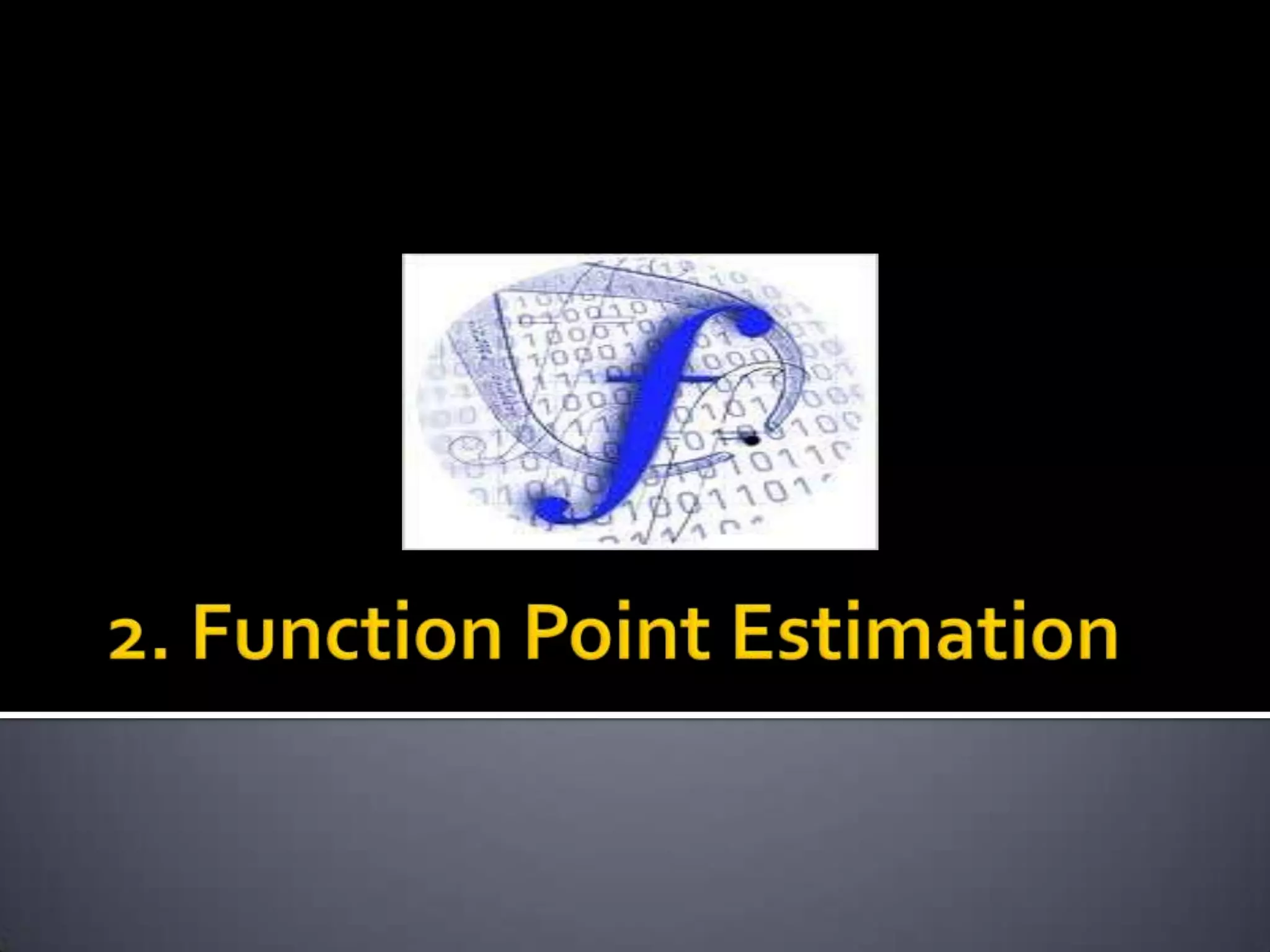 Software estimation techniques | PPTX
