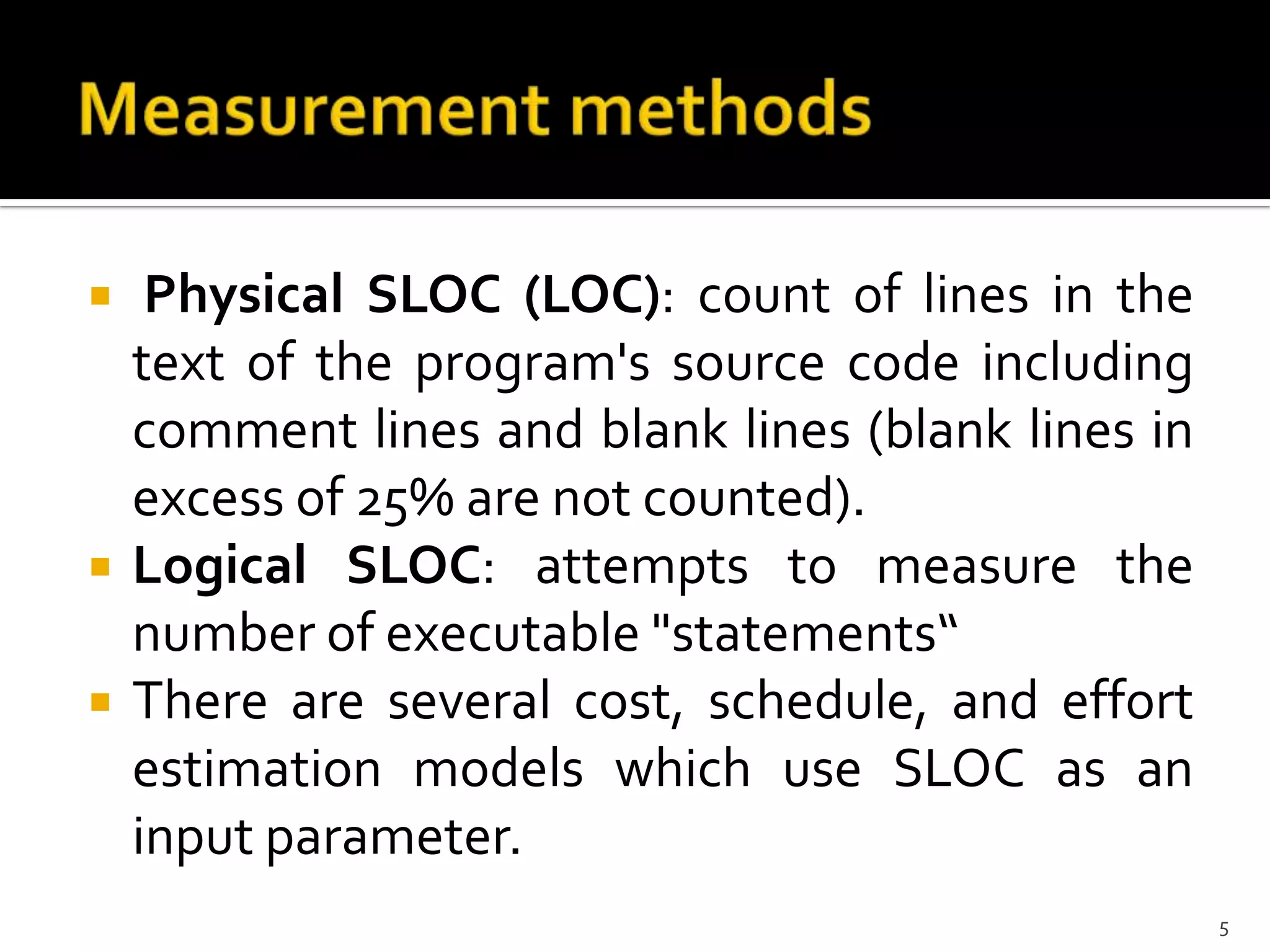 Software estimation techniques | PPTX