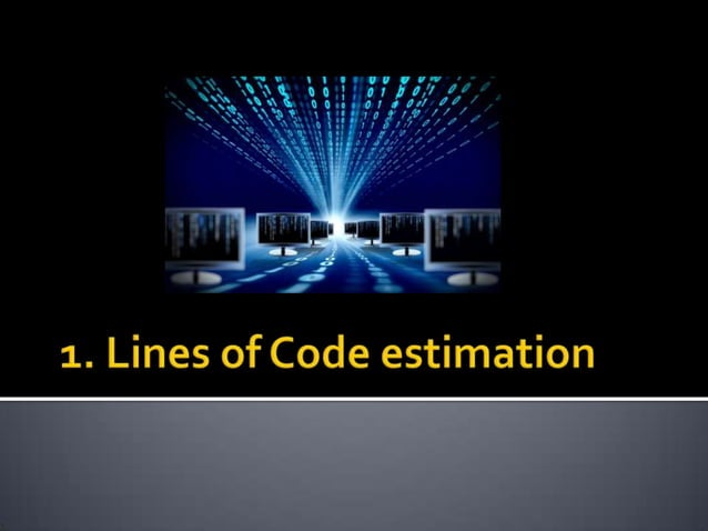 Software Estimation Techniques Ppt