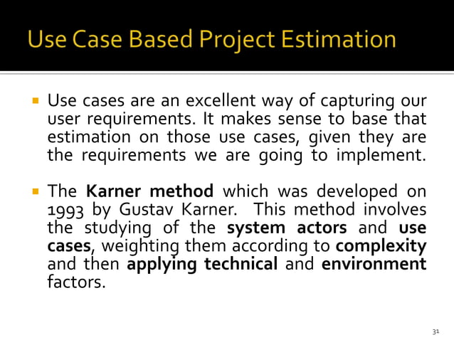 Software estimation techniques | PPTX