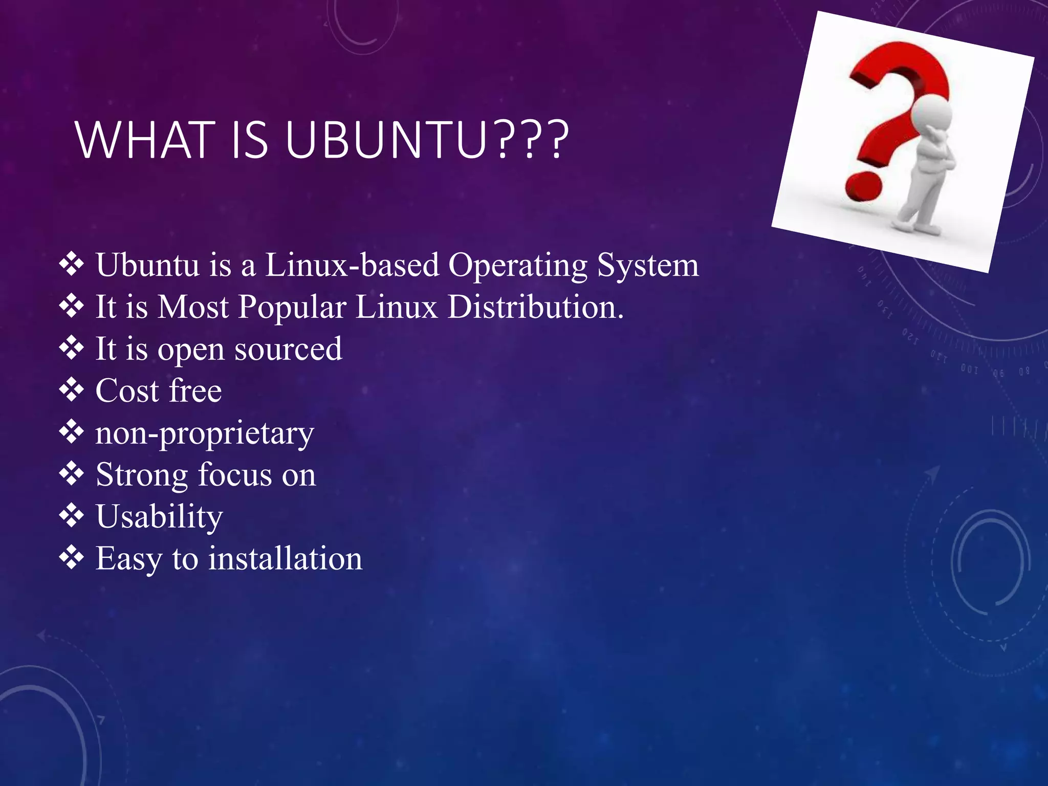 Software evolution analysis of ubuntu operating system | PPTX