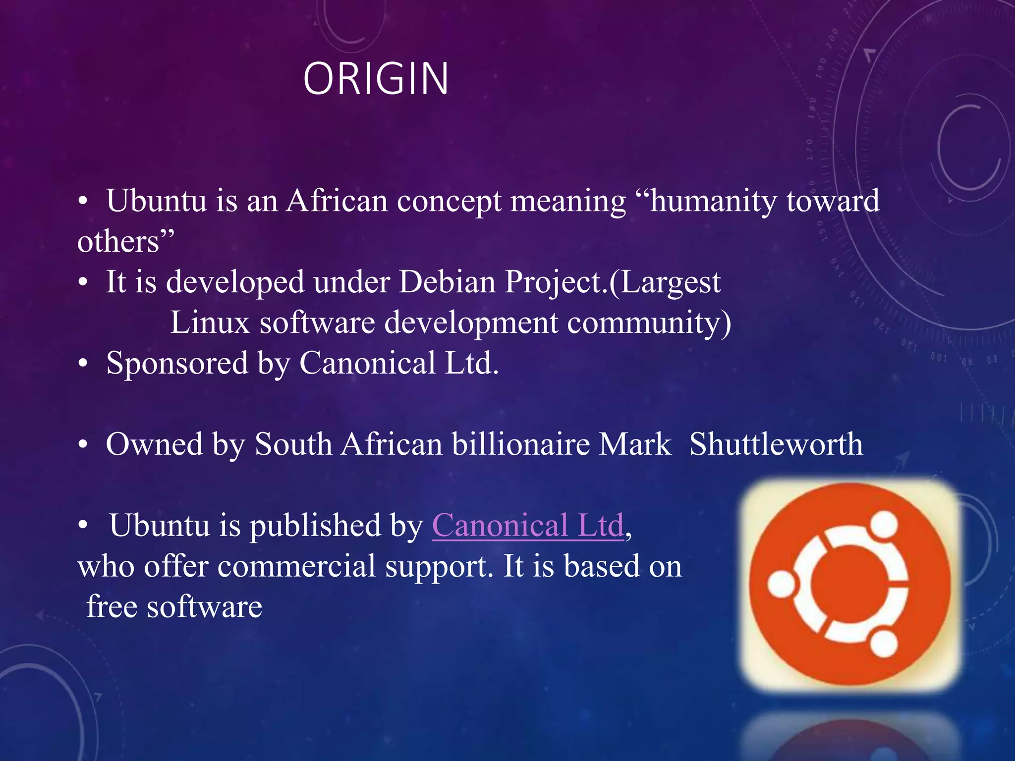 Software evolution analysis of ubuntu operating system | PPTX