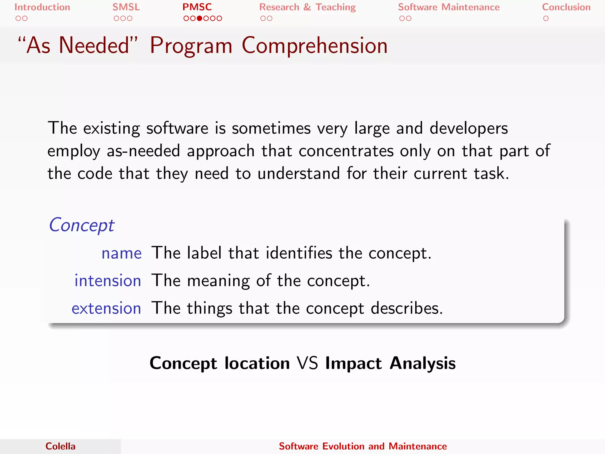 Software evolution and maintenance | PDF