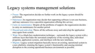 Software evolution and maintenance basic concepts and preliminaries | PPT