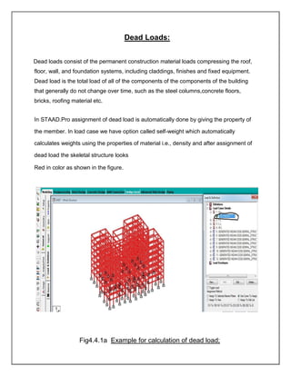 Software training report on AutoCAD and Staad Pro. Civil Engineering | PDF