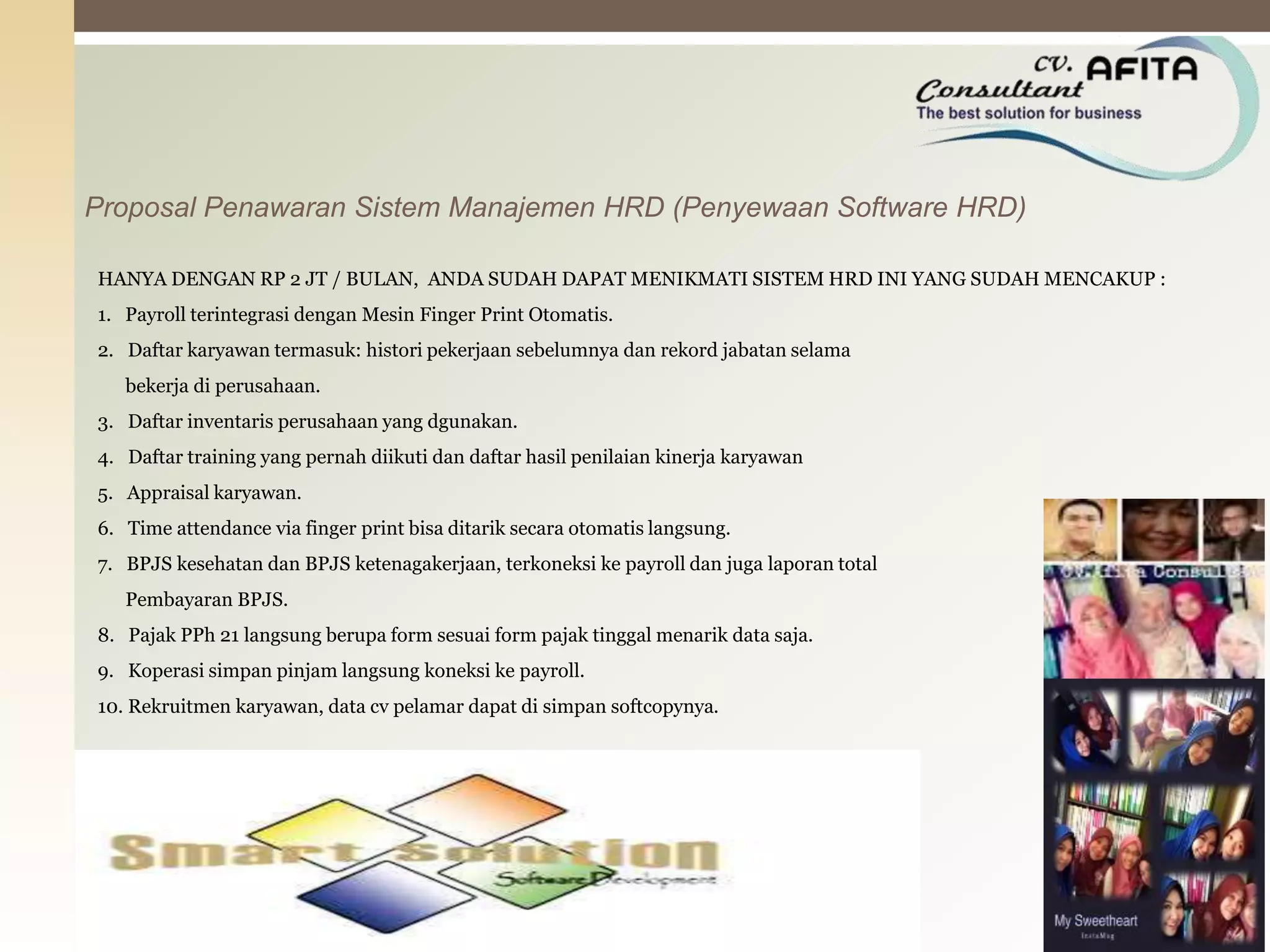 SOFTWARE HRD | PPT