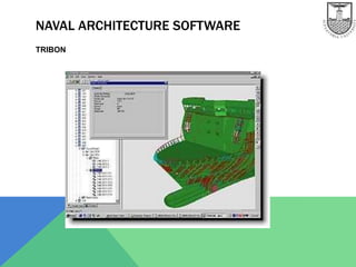 Software in Naval Architecture and Marine Engineering | PPSX | Computer ...