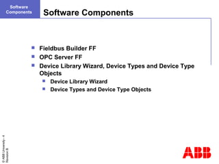 DCS and Fieldbus Software installation | PPT