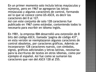Software, interfaz y ascii | PPTX