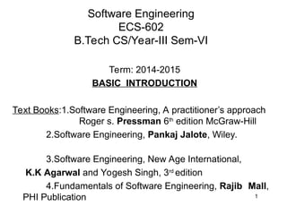 It is about developing products, using well-defined, scientific ...