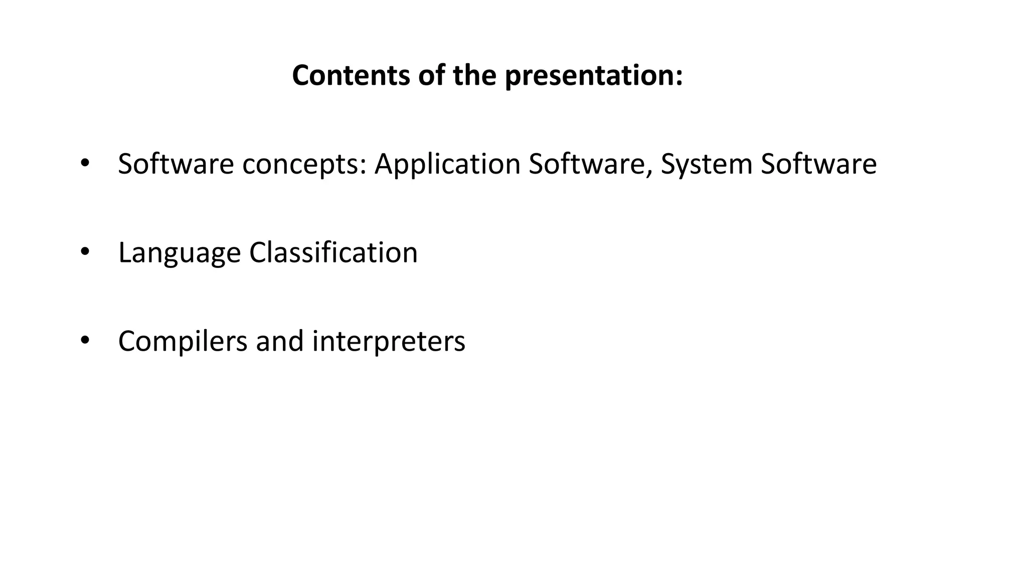 Software languages and devices | PPTX