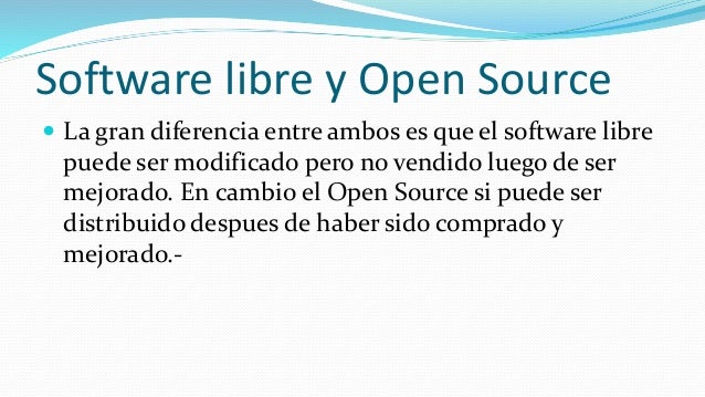 Diferencias Entre Software Libre Y Codigo Abierto - Leer un Libro Diferencias Entre Software Libre Y Codigo Abierto - Leer un Libro