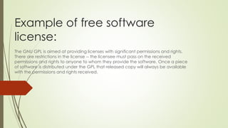 Software licencing techniqes | PPTX