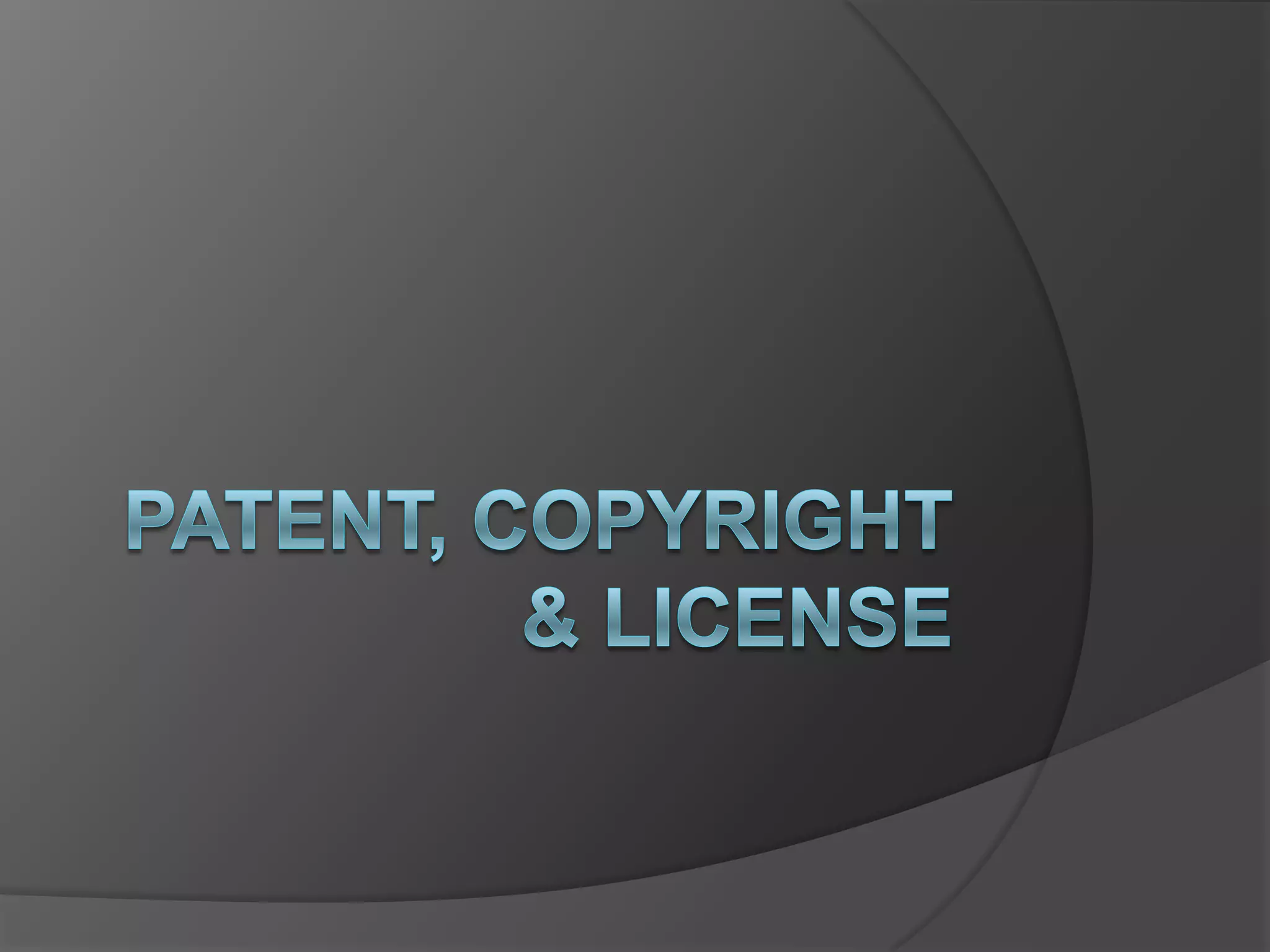Software license | PPTX