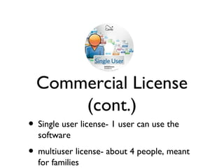 Software license | PPT | Shareware and Freeware | Computer Software and Applications