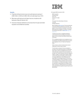 IBM Saves UD $5million annually with software license management ...