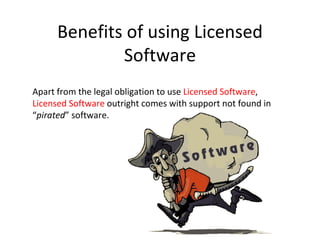 Introduction to Software Licensing | PPT