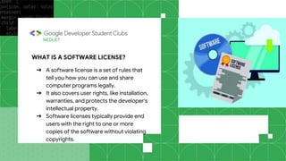 Software Licensing.pptx | Web Development | Internet