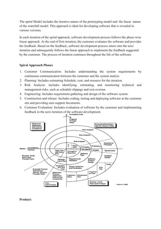 Software lifecycle model report | PDF