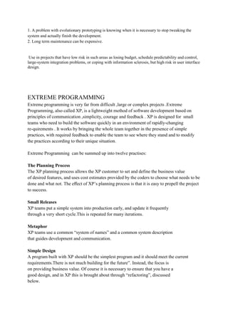 Software lifecycle model report | PDF