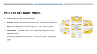 Software life cycle process for any software development. | PPTX