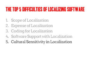 Software Localization: What could go wrong? | PPT