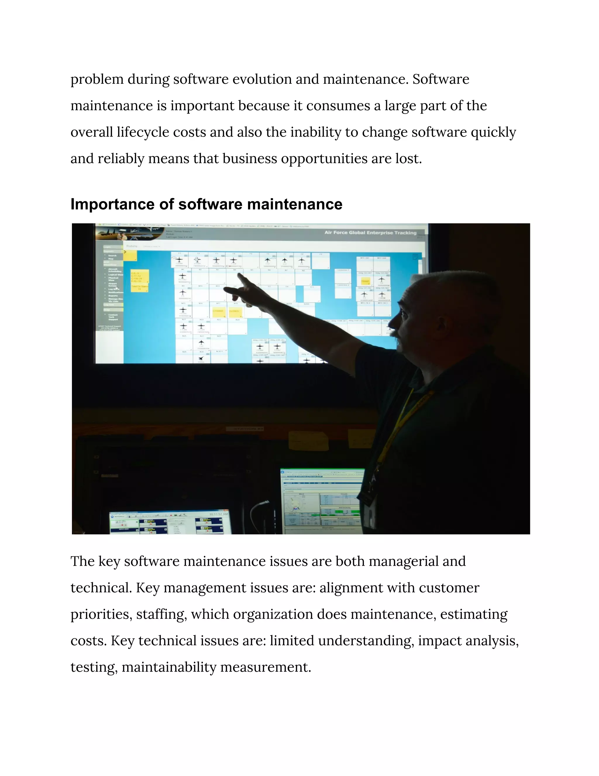 Software maintenance | PDF