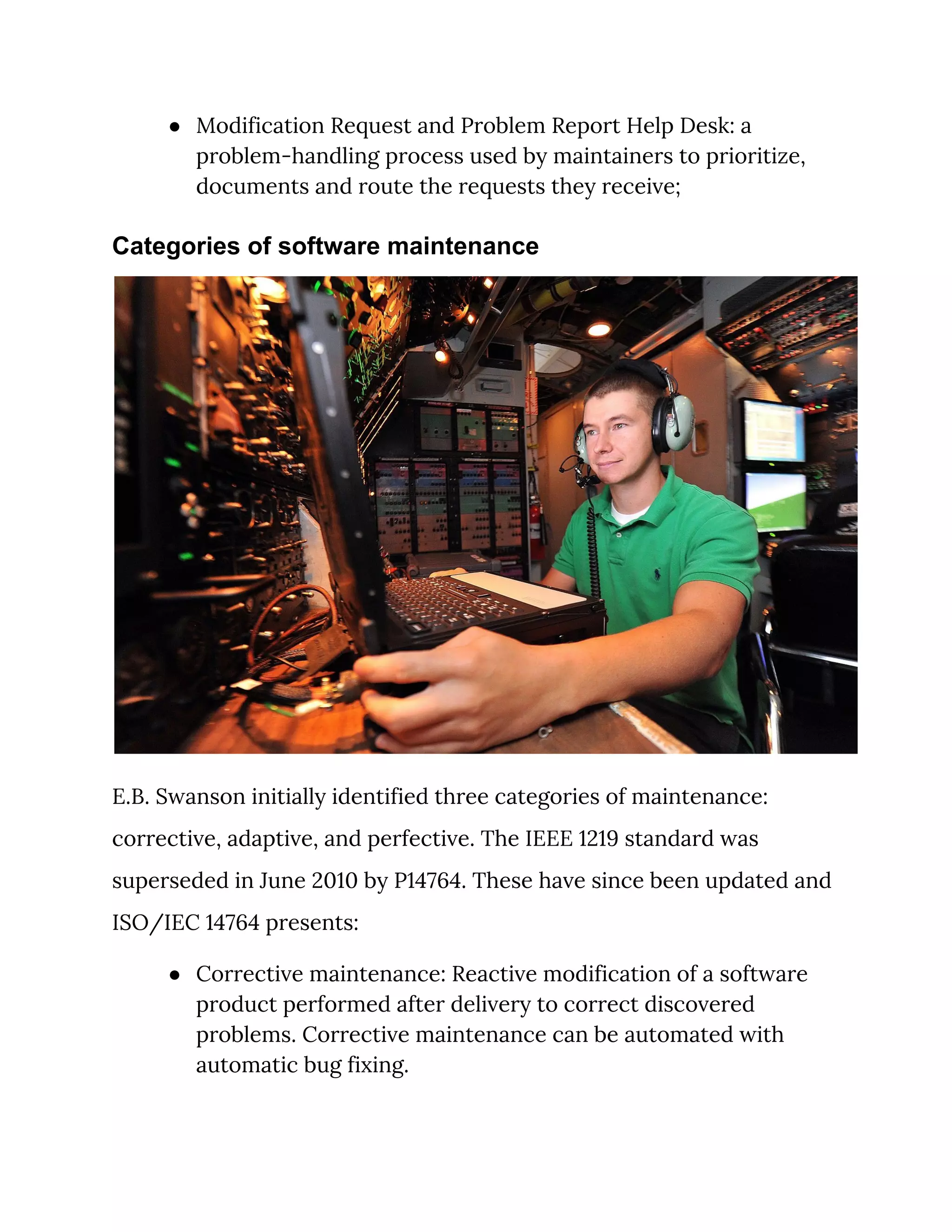 Software maintenance | PDF