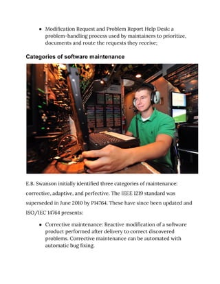 Software maintenance | PDF